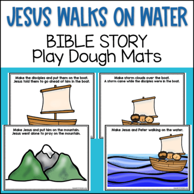 Jesus Walks on Water: Christian Preschool Activities - PreKinders ...