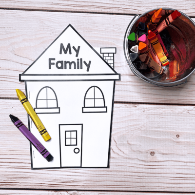 Family Theme Literacy Activities for Centers and Small Group ...