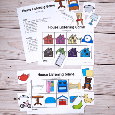 Family Theme Literacy Activities for Centers and Small Group ...