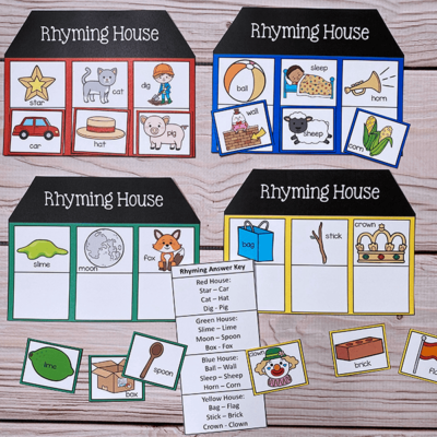 Family Theme Literacy Activities for Centers and Small Group ...