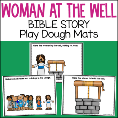 Jesus & the Woman at the Well: Bible Story Activities - PreKinders ...