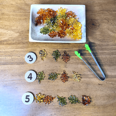 Forest Fine Motor Activities - PreKinders Preschool Activities