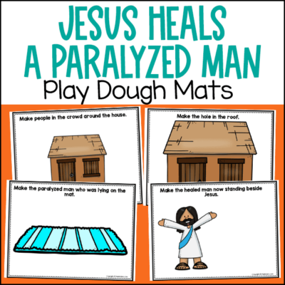 Jesus Heals a Paralyzed Man: Bible Story Activities - PreKinders ...