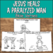 Jesus Heals a Paralyzed Man: Bible Story Activities - PreKinders ...