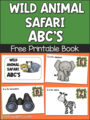 Wild Animal Safari Theme Literacy Activities for Centers and Small ...