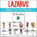 Lazarus Lives Again: Bible Story Activities - PreKinders Preschool ...