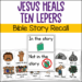 Jesus Heals Ten Lepers: Bible Story Activities - PreKinders Preschool ...